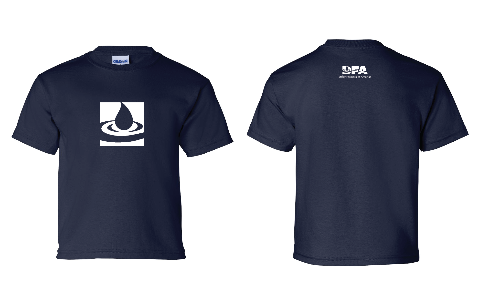 Milk drop youth short-sleeve t-shirt – Dairy Farmers of America, Inc.